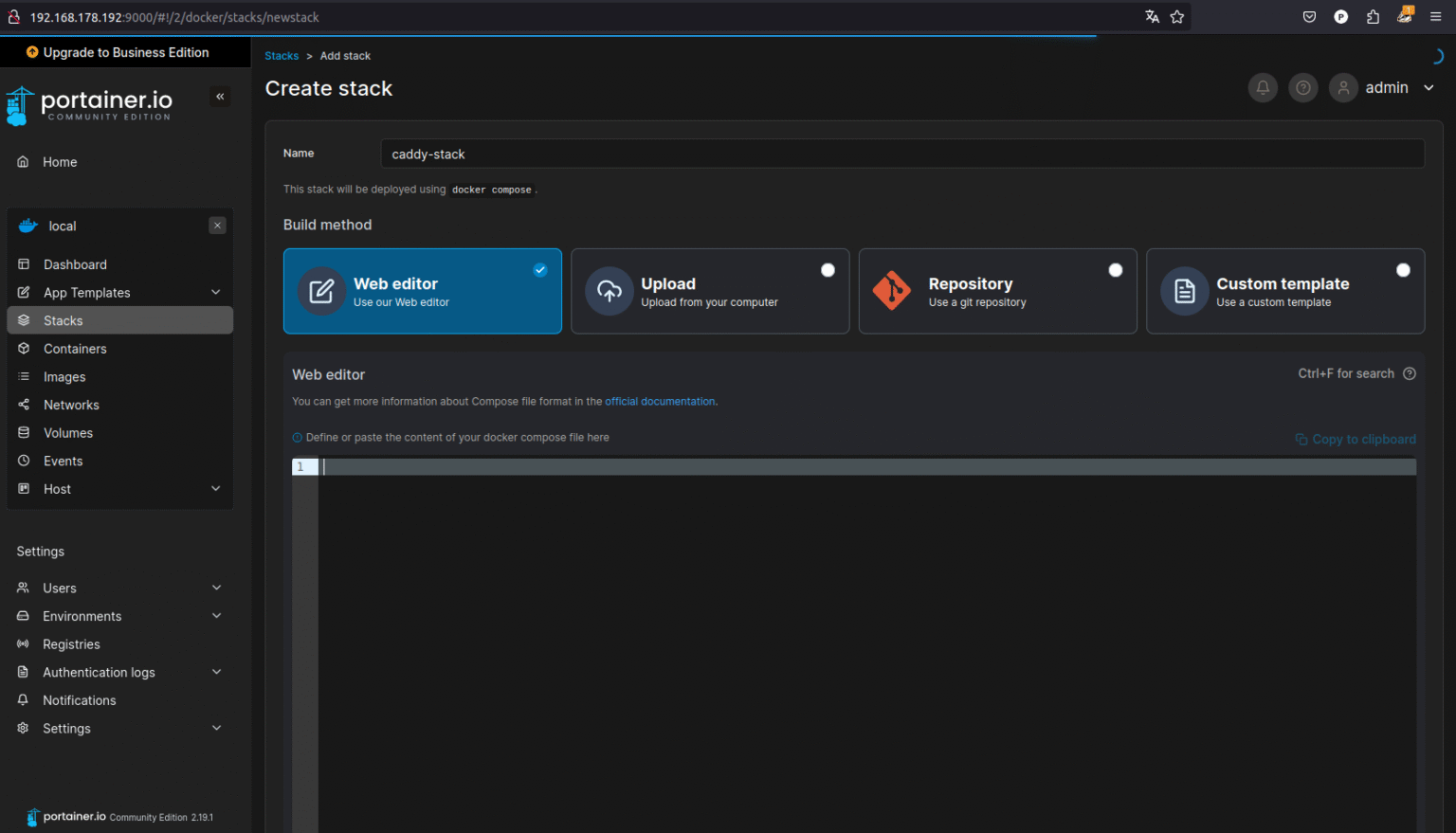 5. Optional: Caddy als Reverse Proxy: Einrichtung von Caddy zur ...